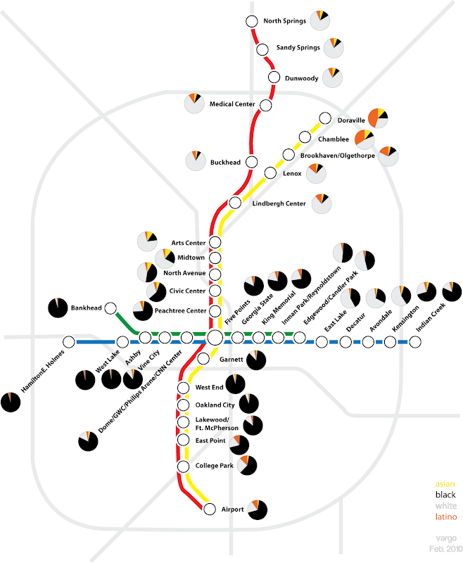 Marta Gold Line Map
