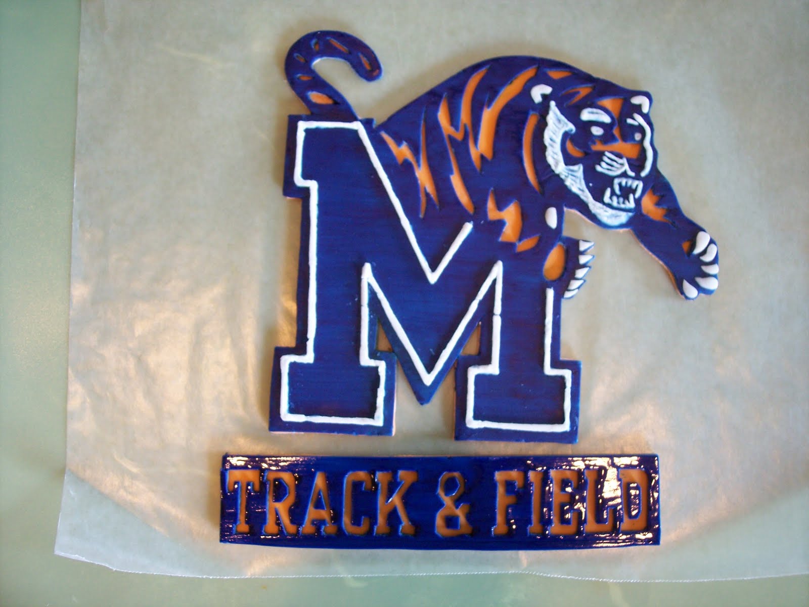 MyMoniCakes: University Of Memphis Track & Field Jersey