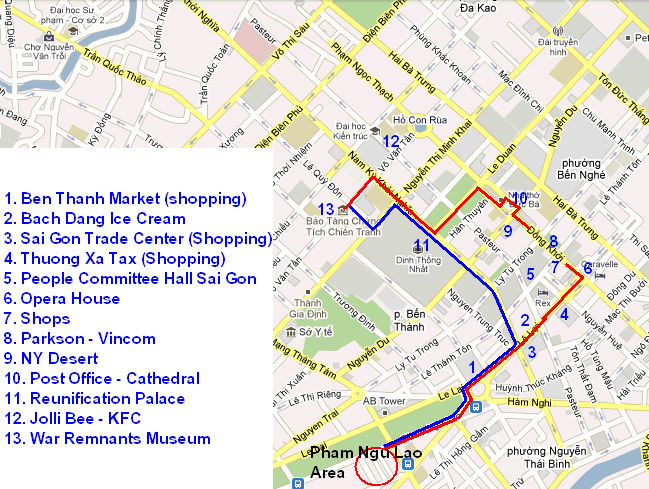 Walking tour of Saigon (Ho Chi Minh City)