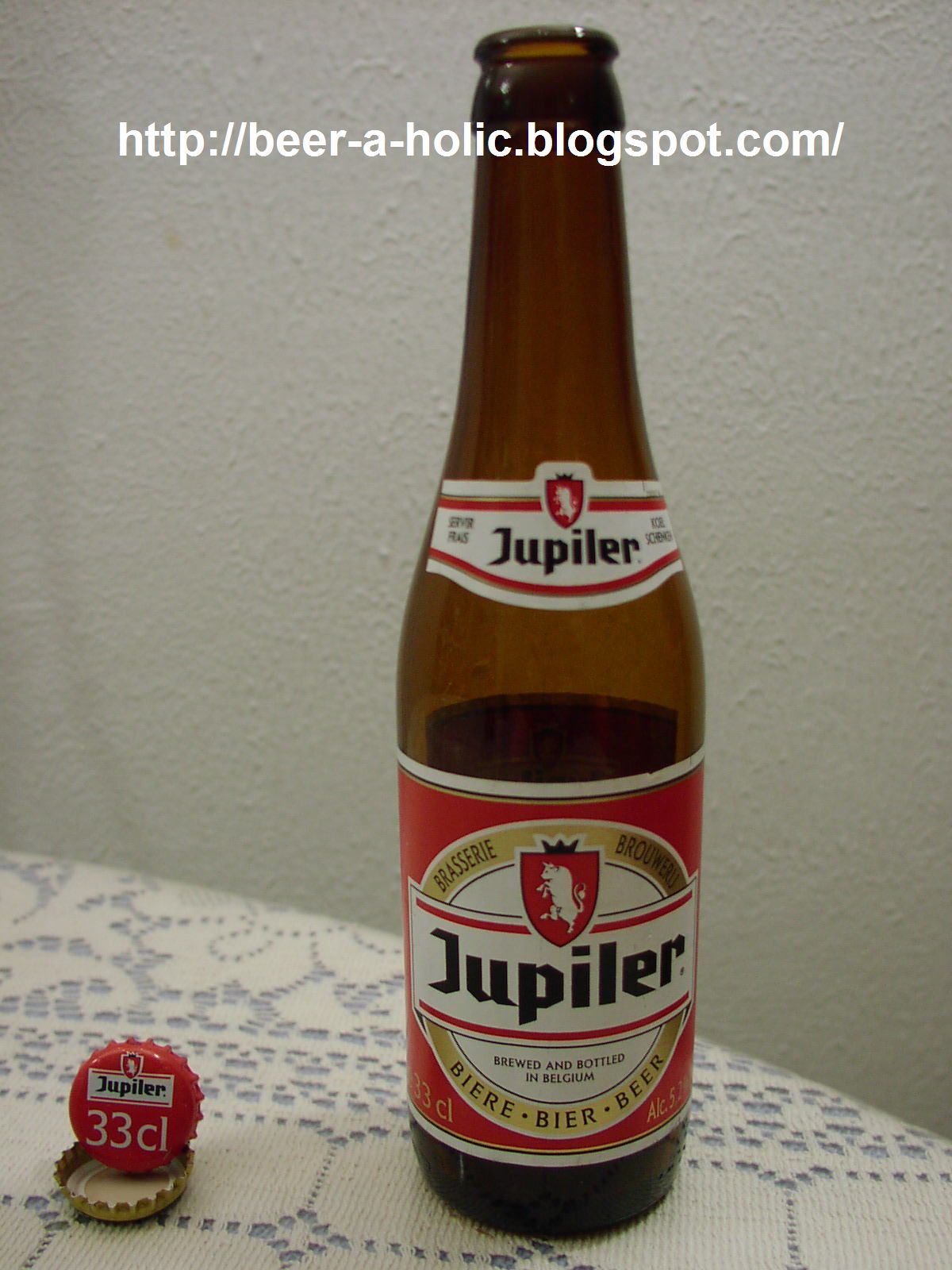 BEER-A-HOLIC: Jupiler from Belgium