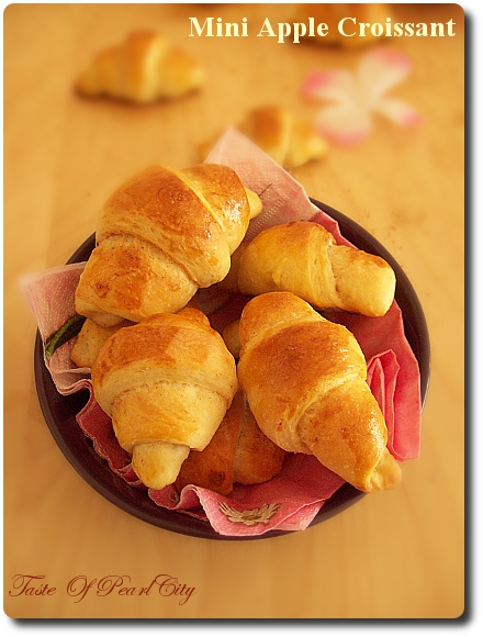 Taste of Pearl City: Mini Apple Croissant