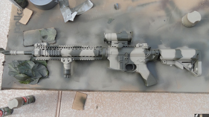 A Simple Guide to Painting Your AR-15 - Battle Born Review