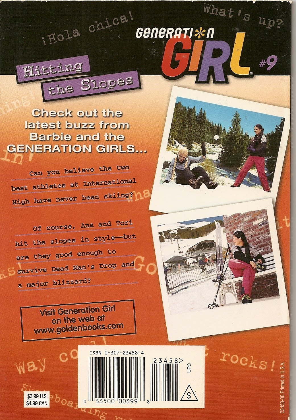 A snarky review of the Generation Girl books