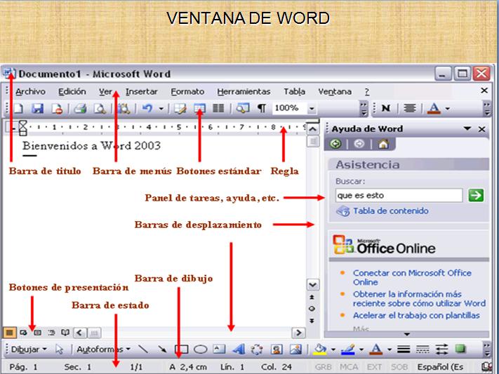 TUTORIAL DE PROCESADOR DE TEXTOS WORD: Word: Producción de Textos