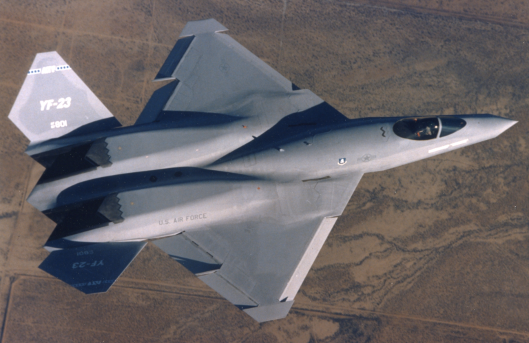 Mundo da Defesa Militar: Northrop YF-23