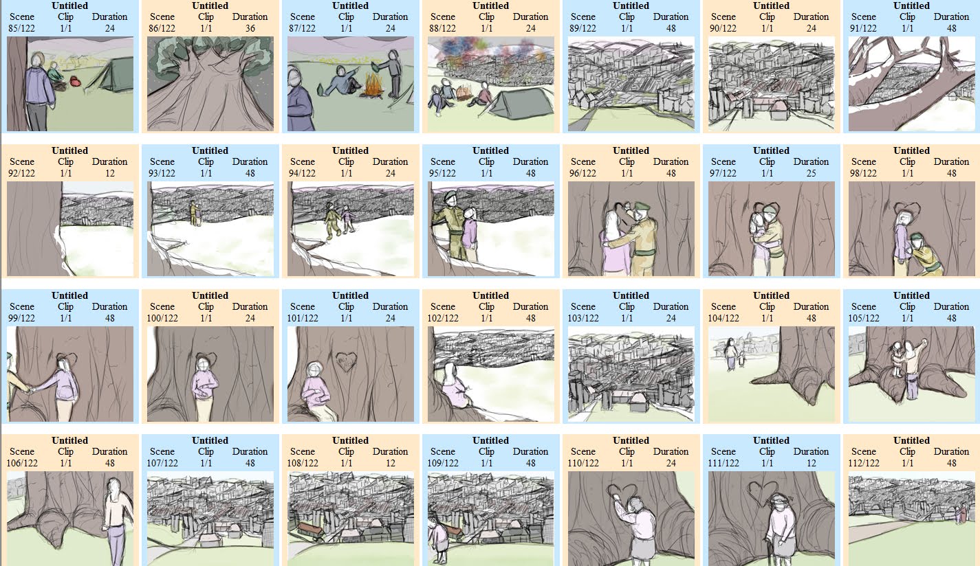 My Animation Blog: coloured storyboard...