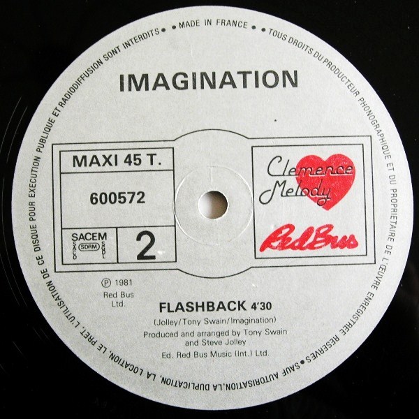 GALERIA DO FLASHBACK: Compacto - Imagination - Just An Illusion Maxi Single 12" (1981)