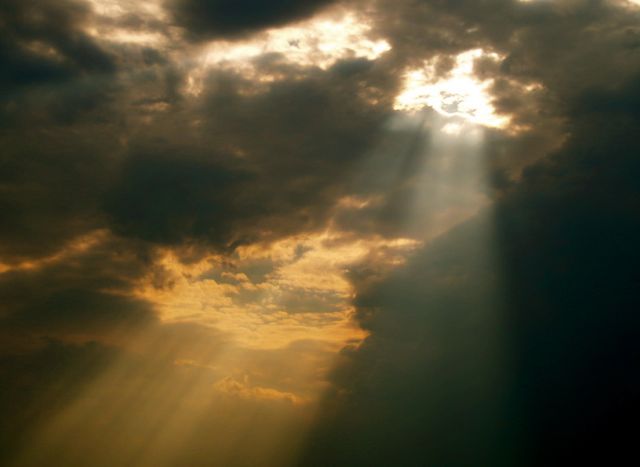 Why can we see sun shafts? : r/askscience