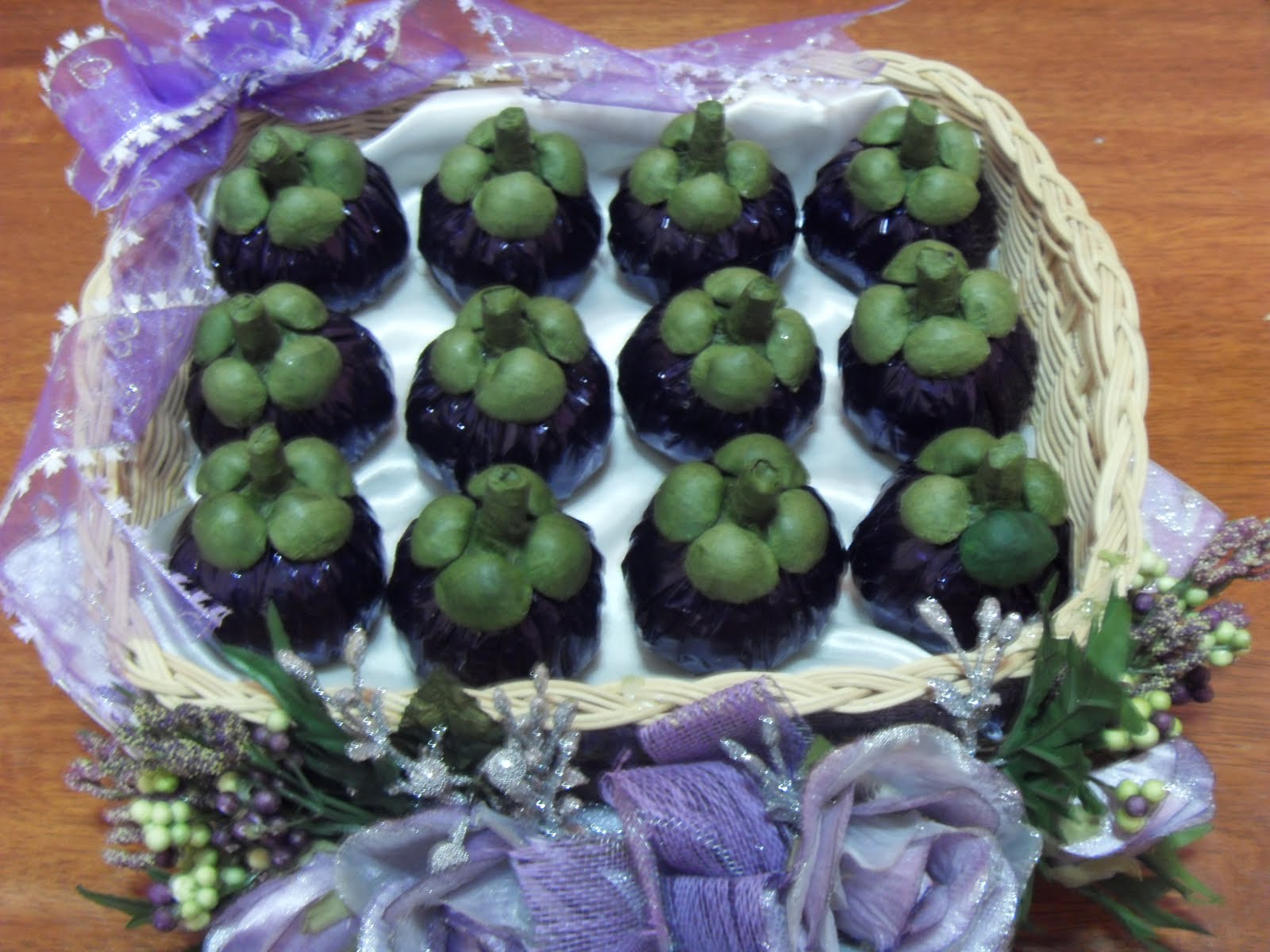 GUBAHAN HANTARAN @ Tinaju Creation & Services @: manisan-bentuk manggis