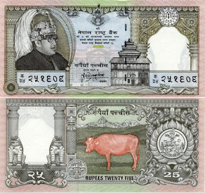 MONEY OF THE WORLD'S ALL COUNTRY: Nepali Rupee