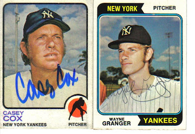 Autographs by Mail: Casey Cox and Wayne Granger
