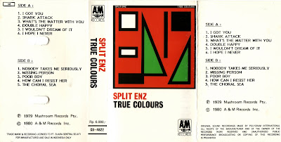 AURAL GARAGE: SPLIT ENZ - TRUE COLOURS