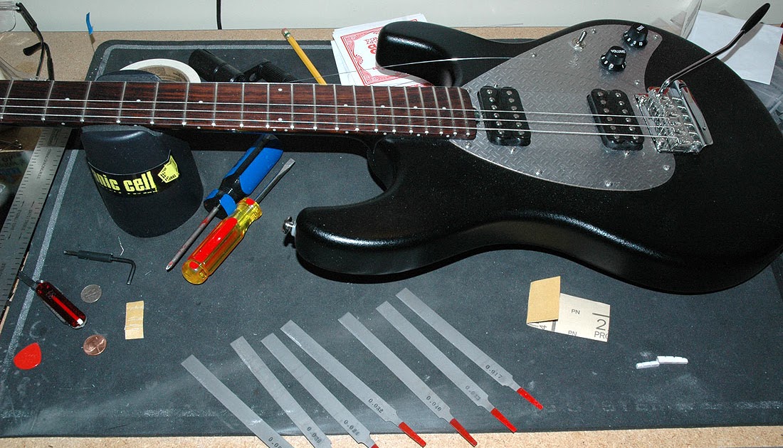 Ryan's Guitars: Music Man Sub1 Gets a New Nut