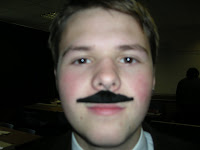 Henry's A2 Blog: News reporter mustache