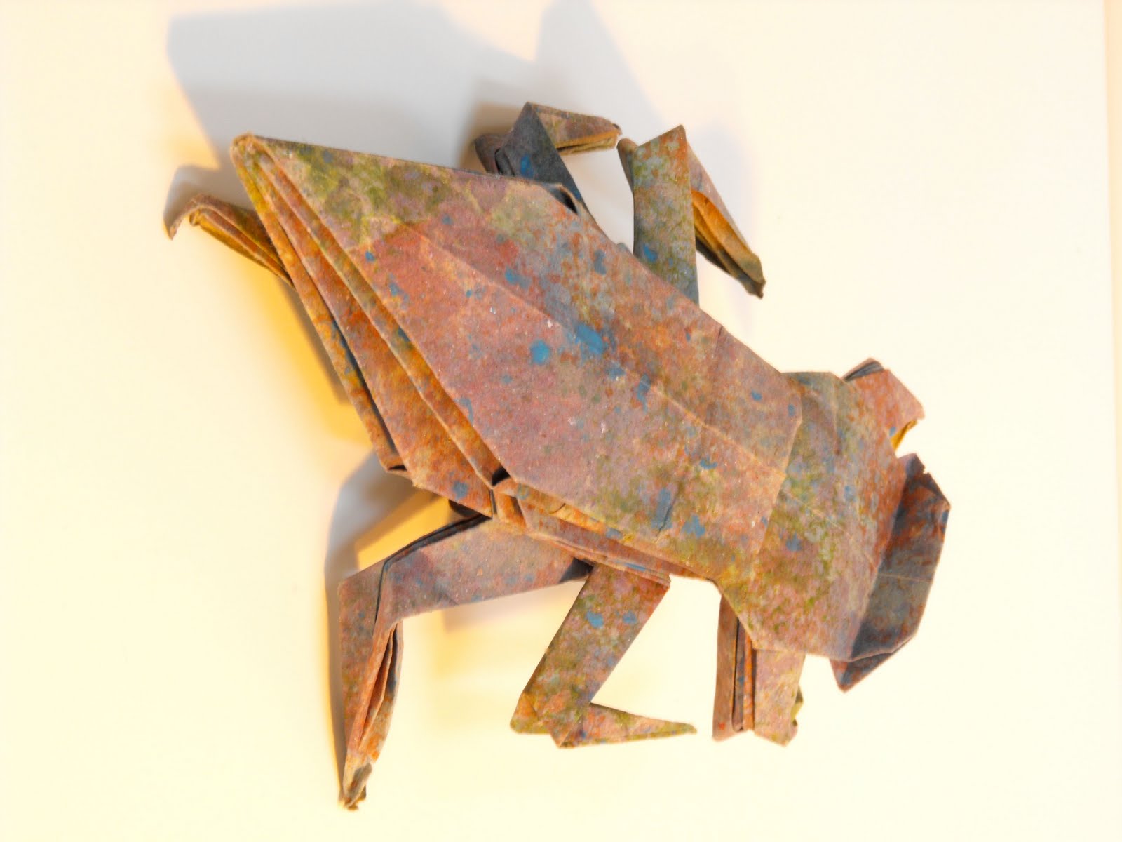 origami gissendanner: Origami Insects and Such