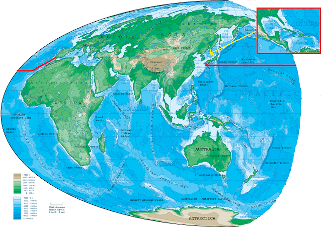Mapamundi del subcontinente americano - Imagui