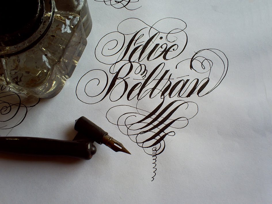 Jaime de Albarracín / Caligrafía en Perú: Procesos de trabajo Félix Beltrán