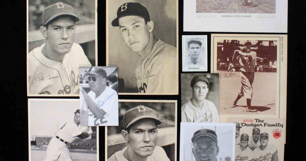 Dodgers Blue Heaven: “Pistol” Pete Reiser Collection