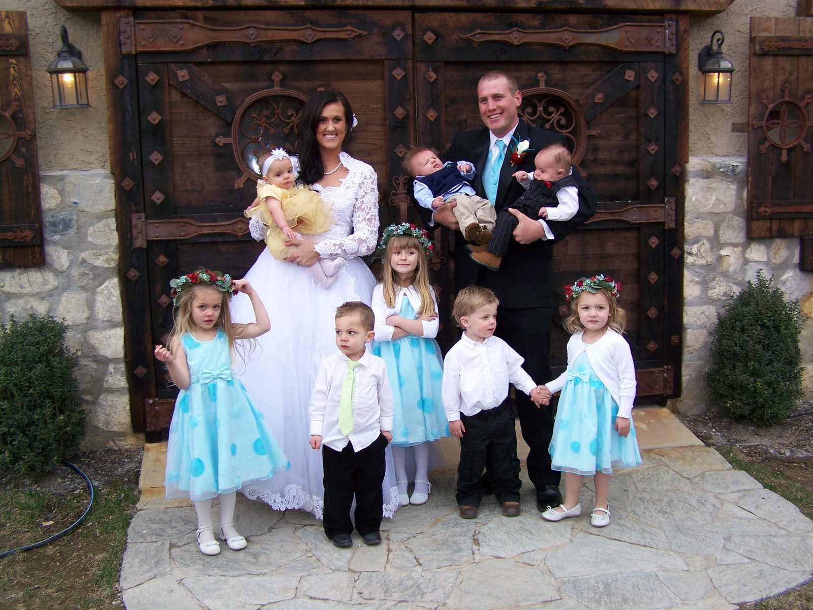 The Sampson Family: Spring time and a wedding