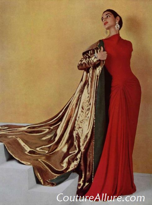 Couture Allure Vintage Fashion: Vintage Evening Gowns - 1955