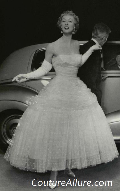 Couture Allure Vintage Fashion: Vintage Evening Gowns - 1955