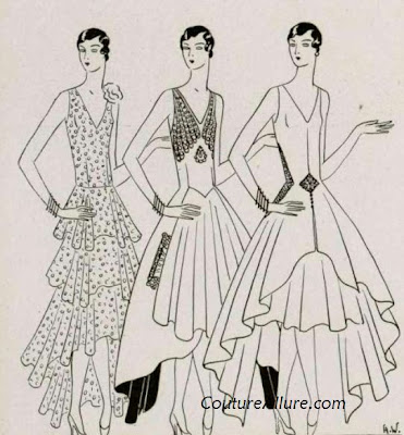 Couture Allure Vintage Fashion: Paris Couturier Simone Gray