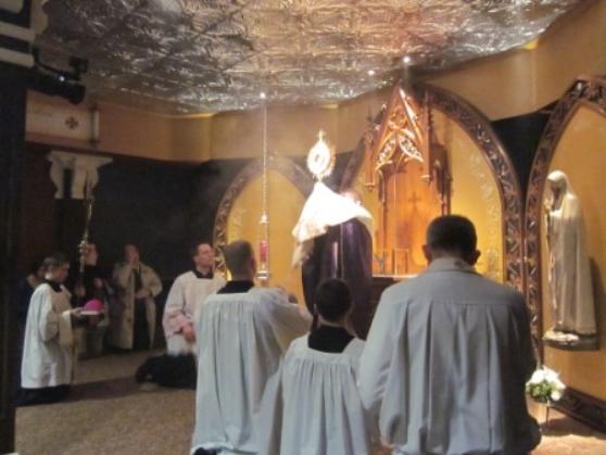 The Badger Catholic: Holy Redeemer Adoration Chapel in Madison rededicated
