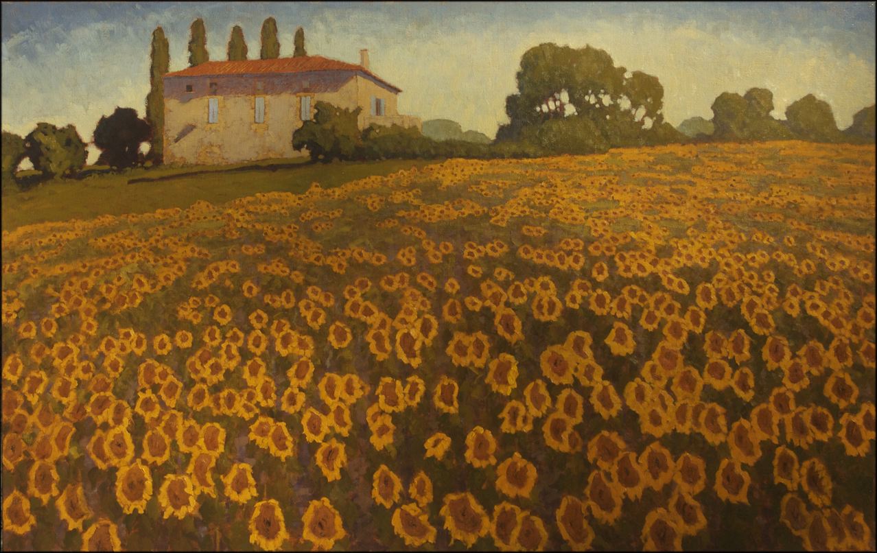 Lynne E. Windsor: A painting by my husband, Barry McCuan