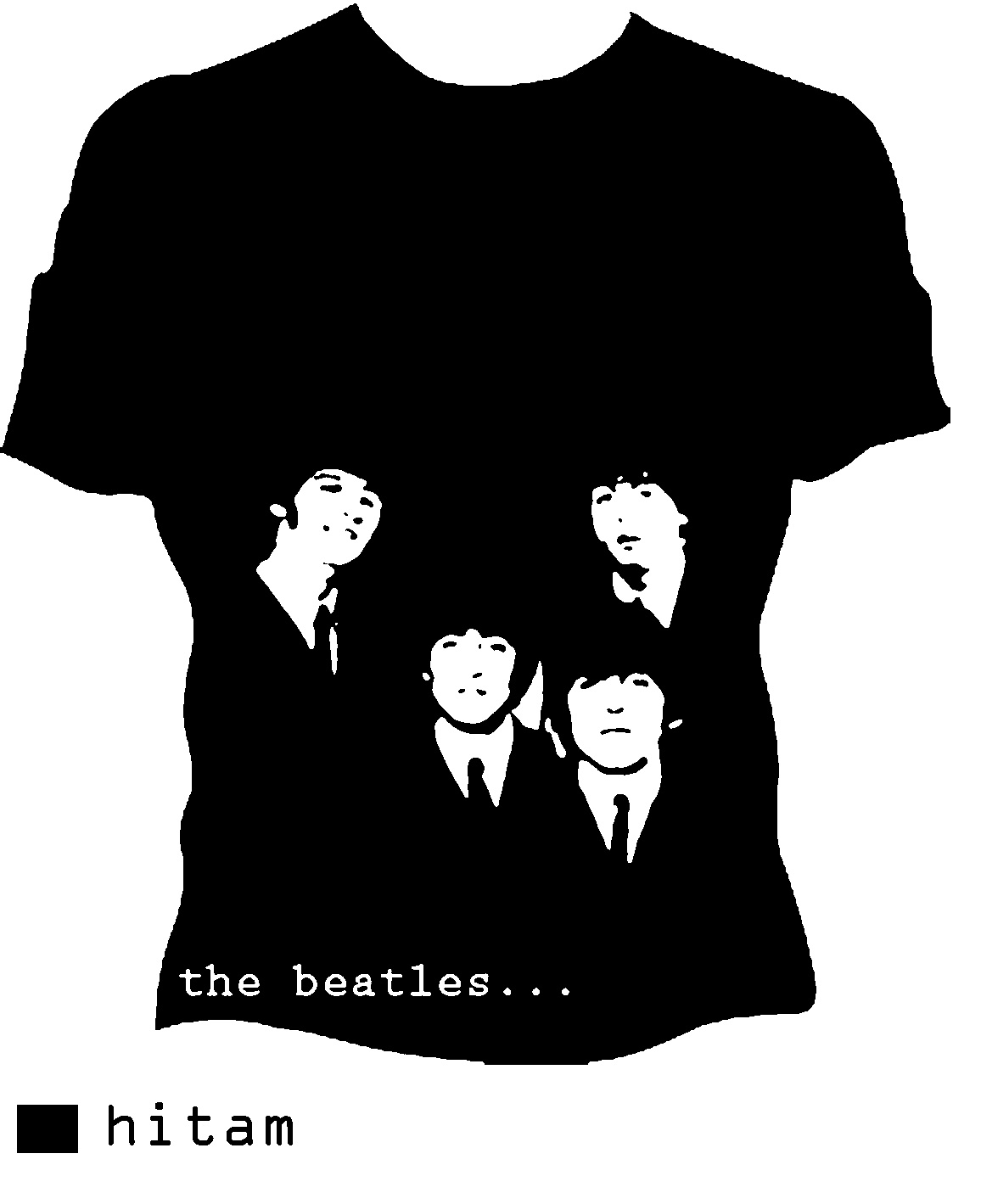 cursor clothing Indonesia: T-Shirt The Beatles