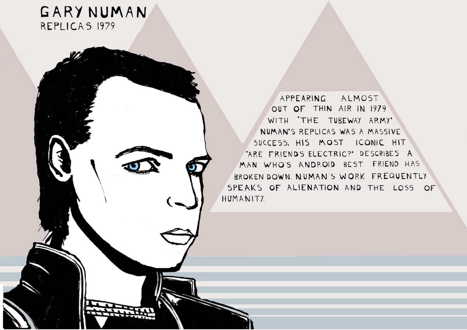 Matt Ferguson Illustration: Gary Numan