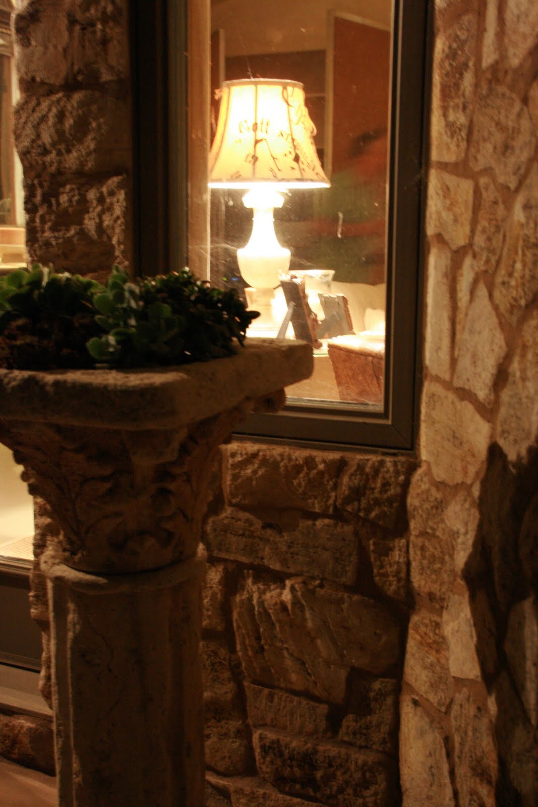 vignette design: Peeking Through the Windows