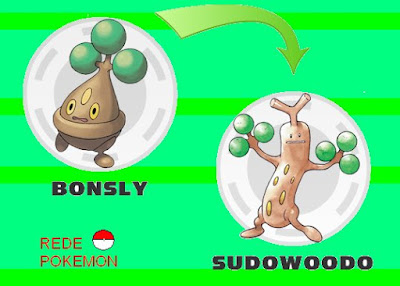 Rede Pokemon: evolution do bonsly