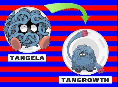 Rede Pokemon: evolution do tangela