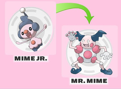 Rede Pokemon: evolution do mime jr.