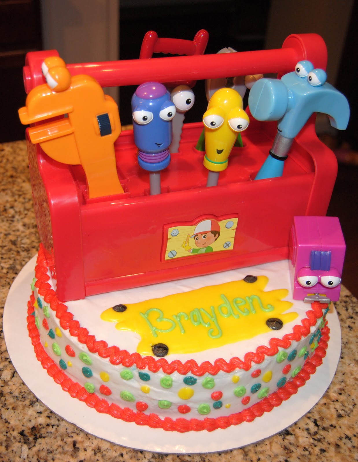 baked by ash: Handy Manny Cake