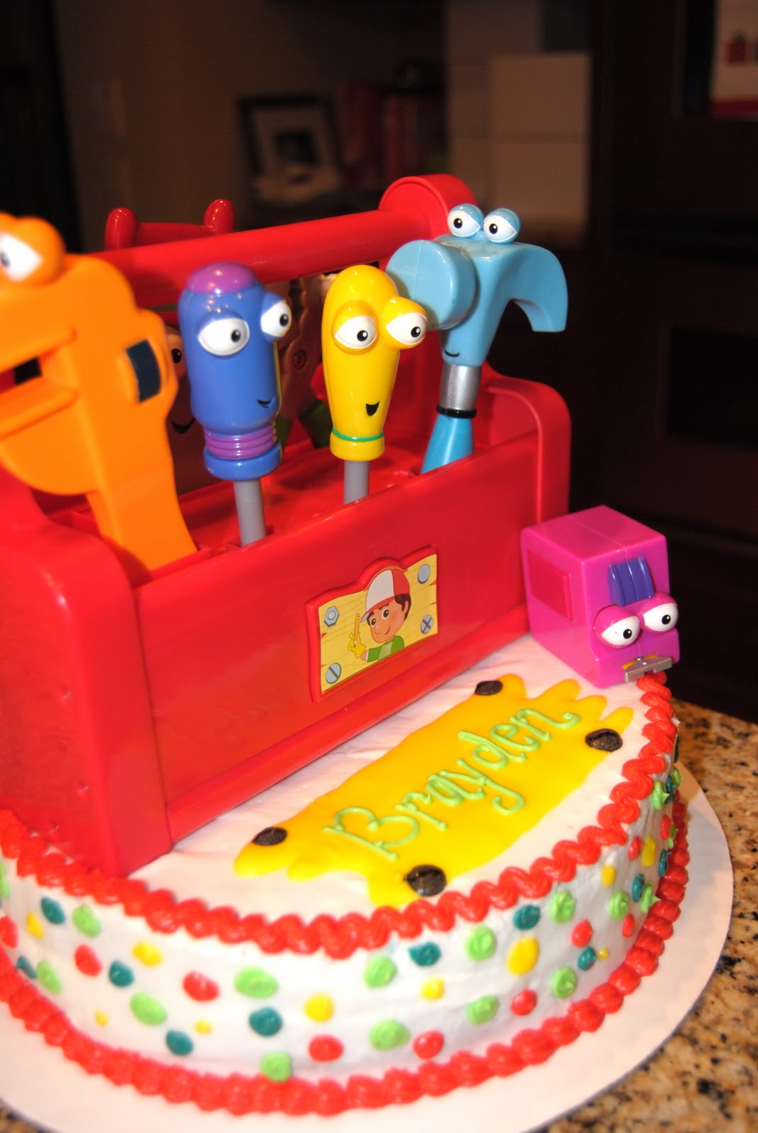 baked by ash: Handy Manny Cake