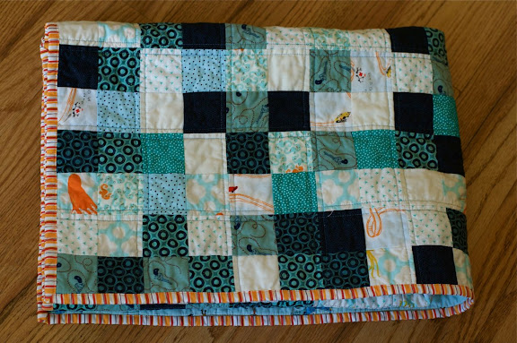 a quilt is nice: small squares