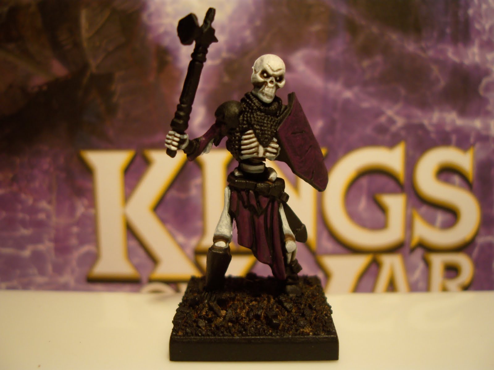 Anything But Ones: Tutorial : Mantic Skeleton Warrior