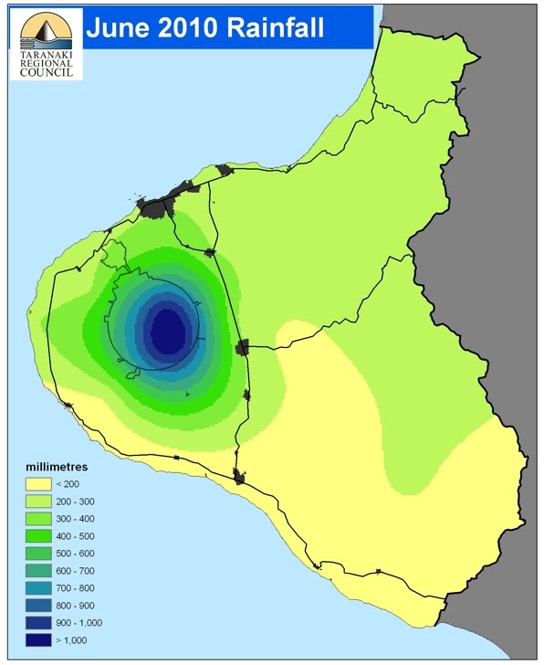 Shannon's Map Catalog ~ GIS3015: Isohyet Maps