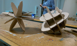 Art Blog: Cardboard Spheres