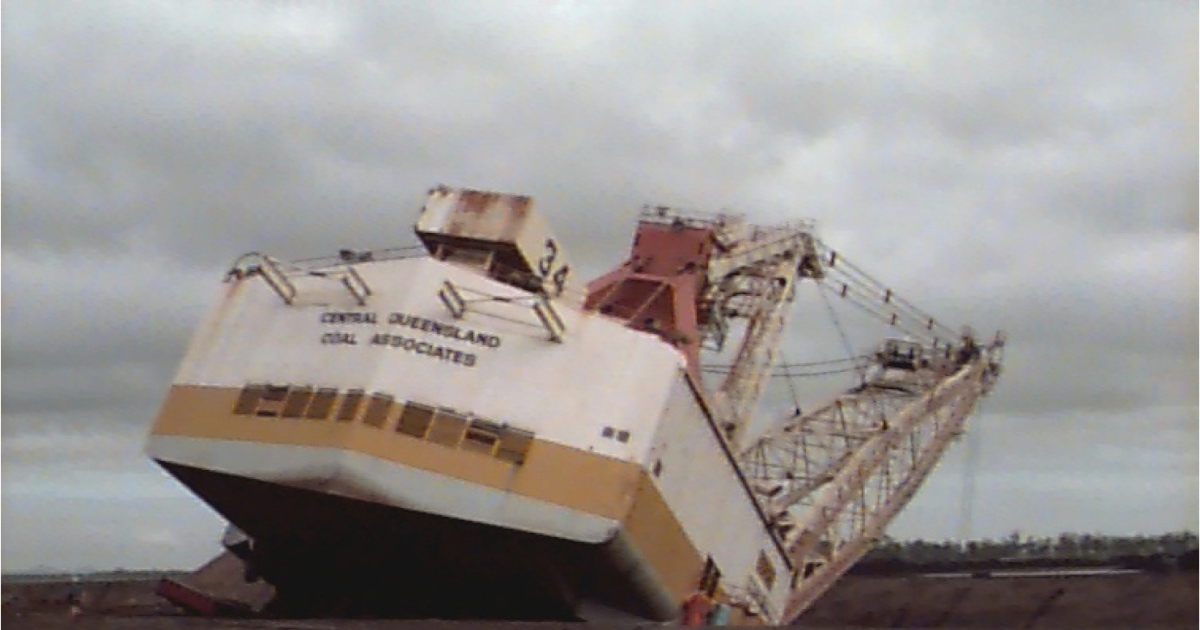 Mining Mayhem: Dragline Bench Failure