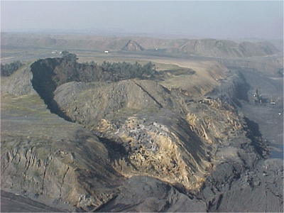 Mining Mayhem: Total Highwall Collapse