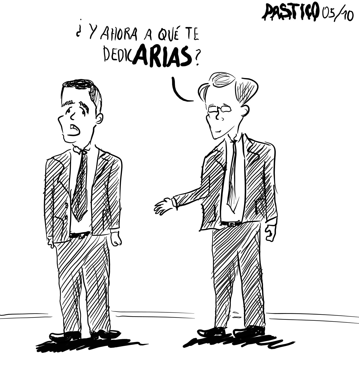 Dibujos de Pastico: Destituído Gobernador del Valle