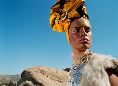 La Vie en Pose: New Fantasy by Steven Meisel