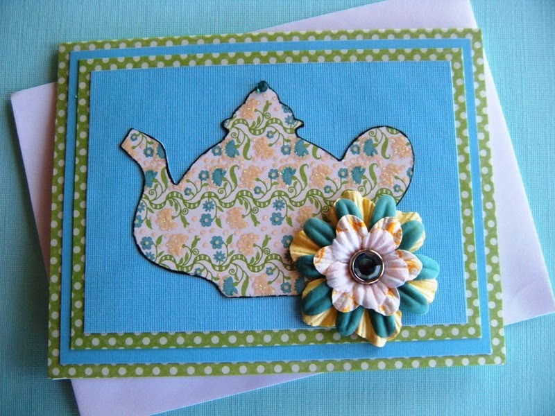 Teapot Mother's Day Card Idea
