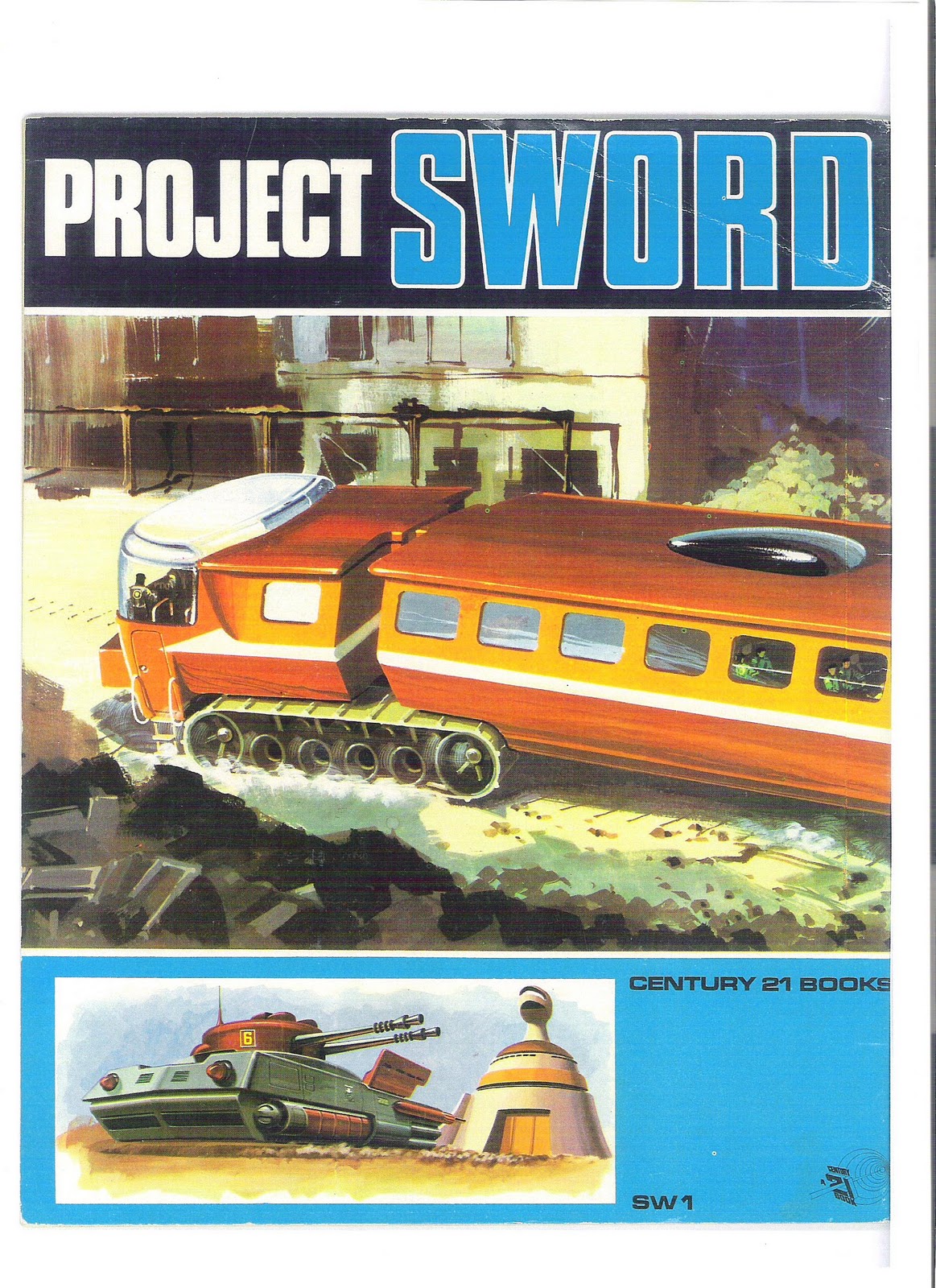 CENTURY 21 JR21 AND RELATED TOYS GALLERY: Project SWORD Make A Model Book 1