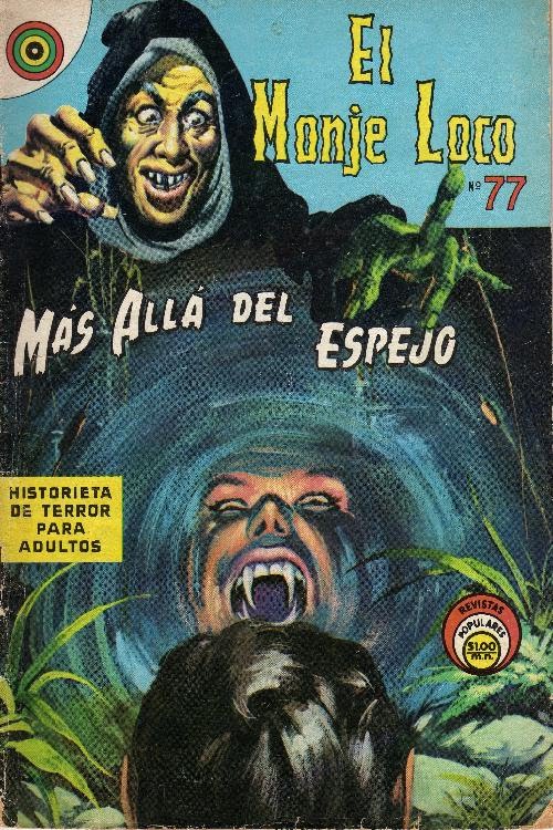 Mexico Comic Terror: El Monje Loco (76 al 80) Ed. Temporae