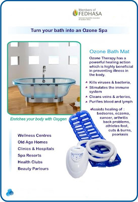 Oxygen Therapy and air: Ozone Bath Mat