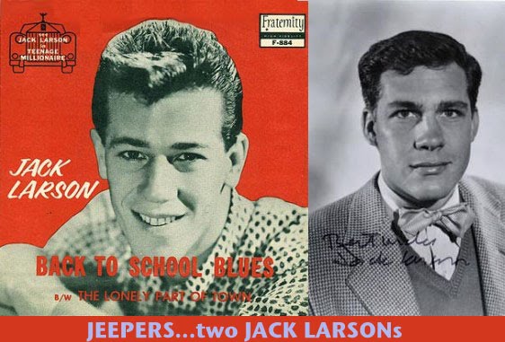 Ill Folks: JACK "JIMMY OLSEN" LARSON DIDN'T SING "ROACHES"
