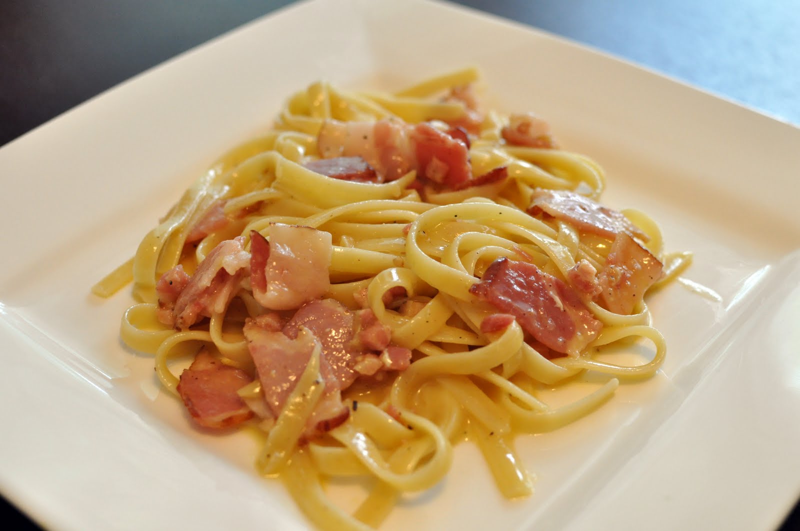 hoagie central: HOW TO: make homemade carbonara